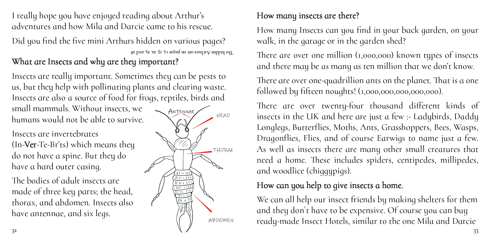 The Adventures of Arthur the Earwig – Blue Poppy Publishing – book ...