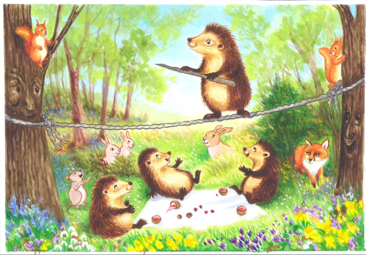 Hetty the Hedgehog – Blue Poppy Publishing – book publisher in North Devon