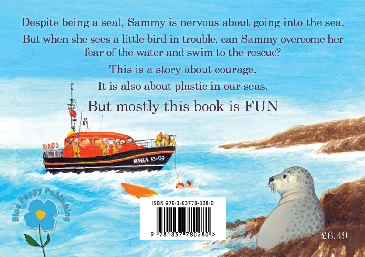 Sammy the Seal – Blue Poppy Publishing – book publisher in North Devon